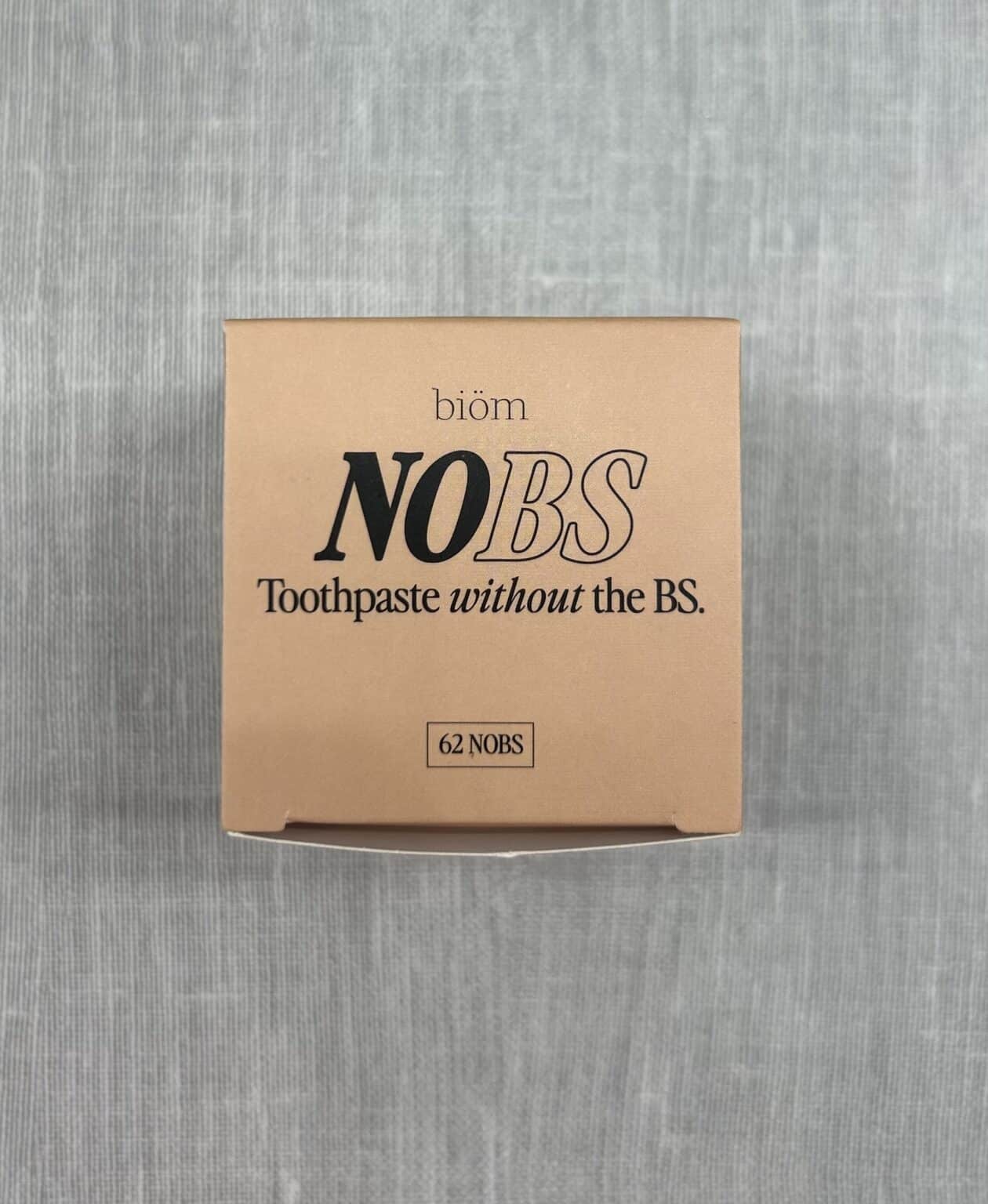 Biom NOBS Toothpaste Tablets (Full Review)